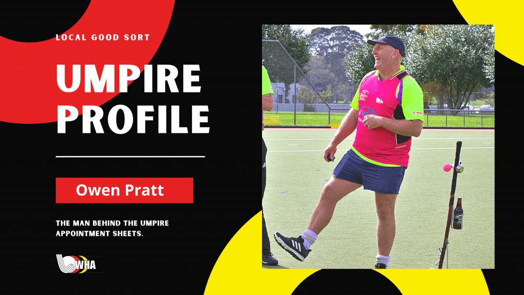 LOCAL GOOD SORT - OWEN PRATT - UMPIRE PROFILE - Waikato Hockey