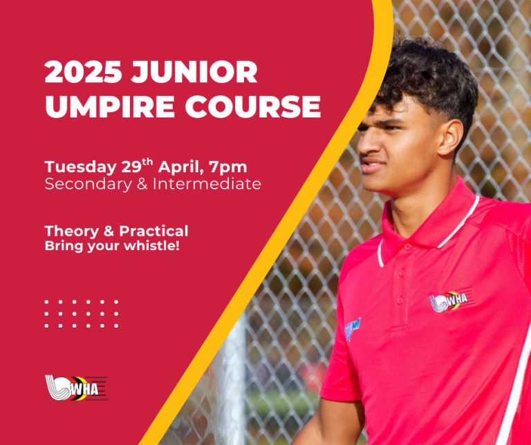Junior Umpire Course 2025 - Waikato Hockey